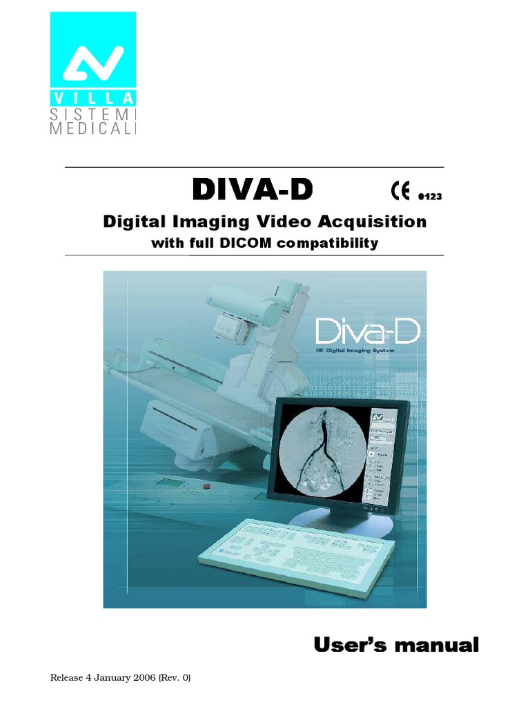 DIVA-D (User's Manual) | PDF | Computer Monitor | Medical Imaging