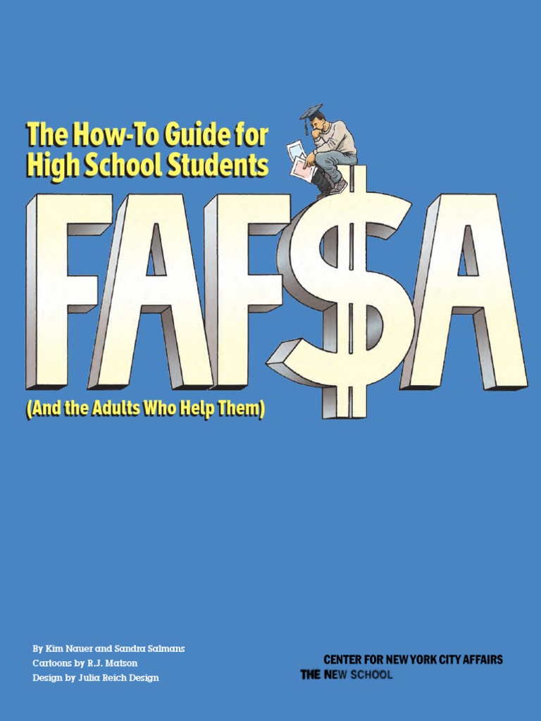 FAFSA The How-To Guide For High School Students | PDF | Student ...
