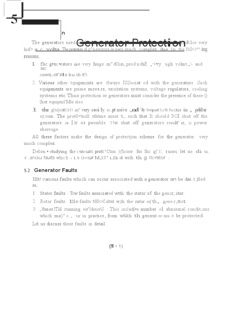 Prot | PDF | Relay | Electric Generator