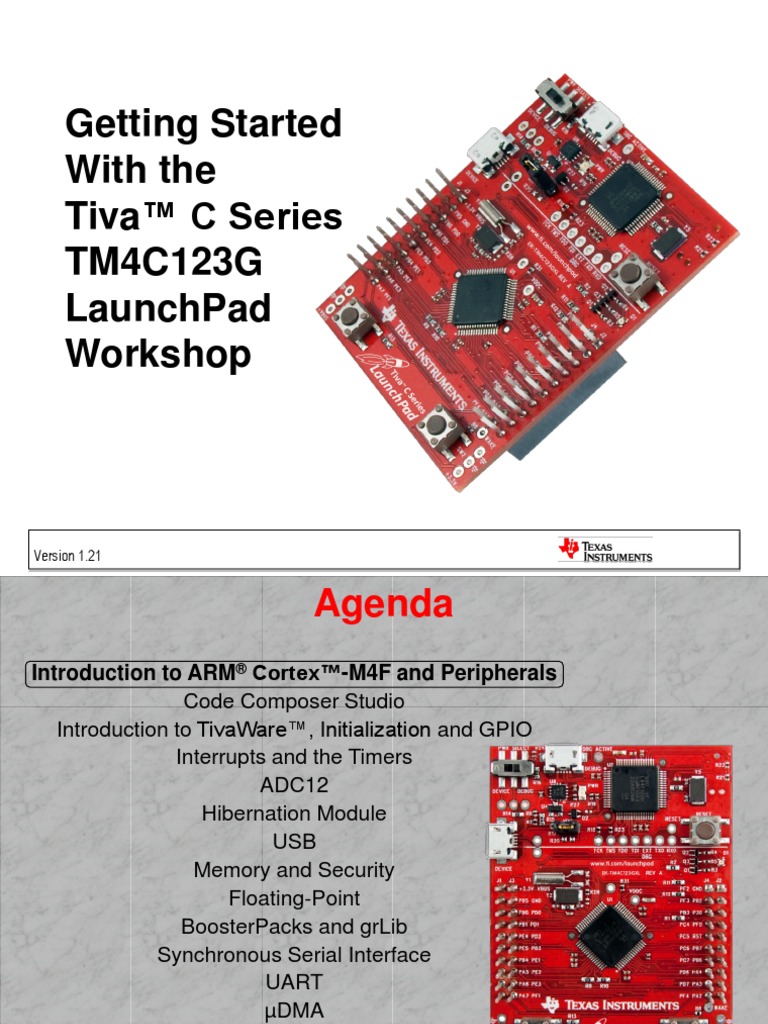 Tiva C Series LaunchPad | PDF | Usb | Analog To Digital Converter