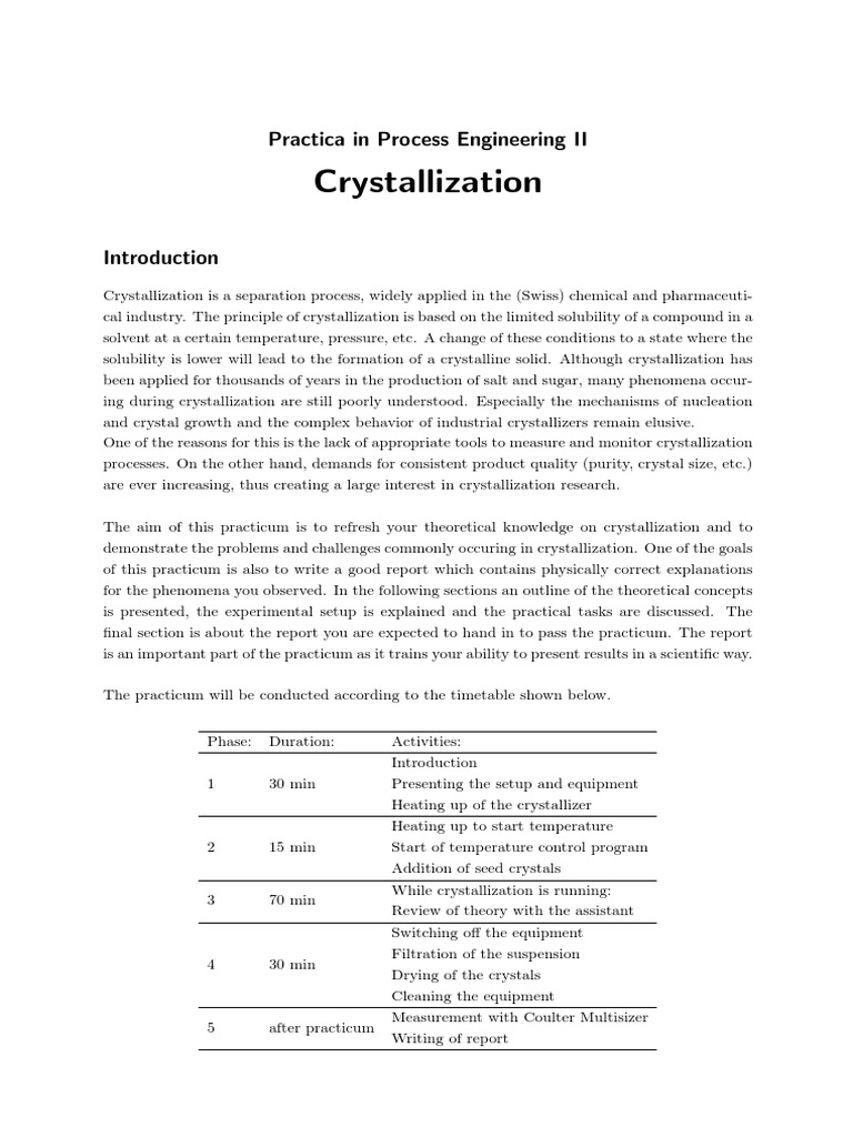 Crystallization | PDF | Crystallization | Nucleation
