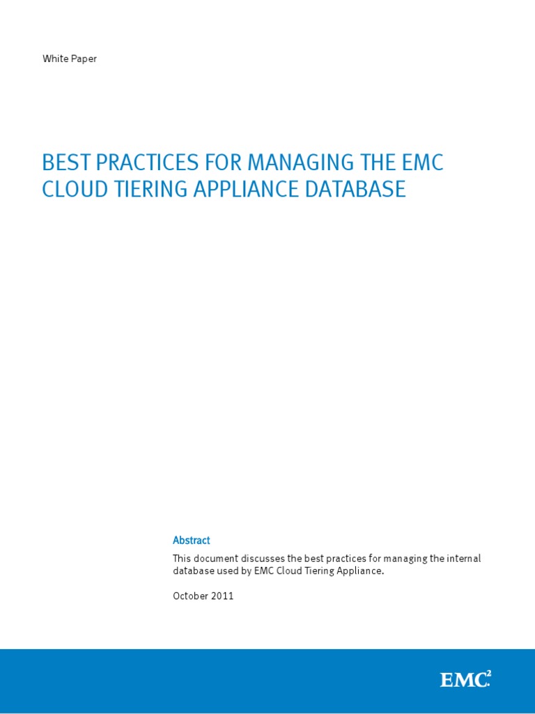 CTA Database BPG | PDF | Backup | Databases