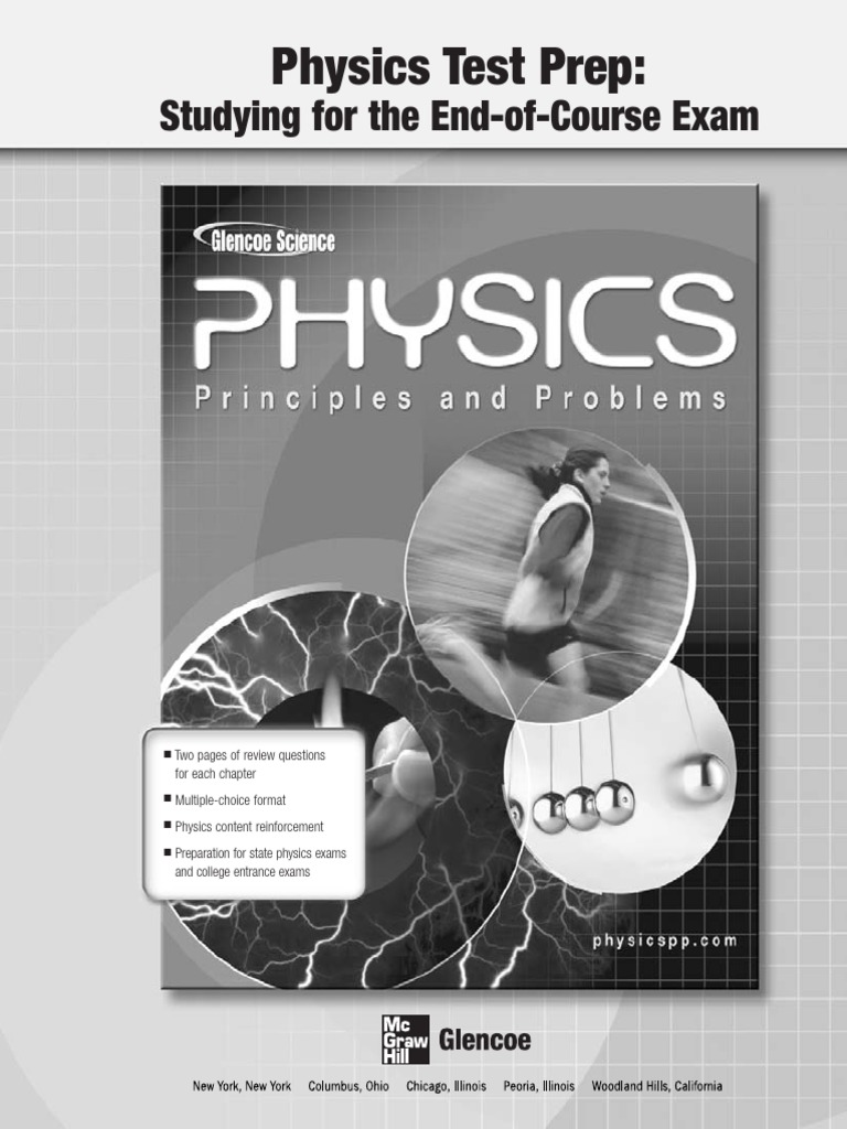 Glencoe Physics Test | PDF | Waves | Force