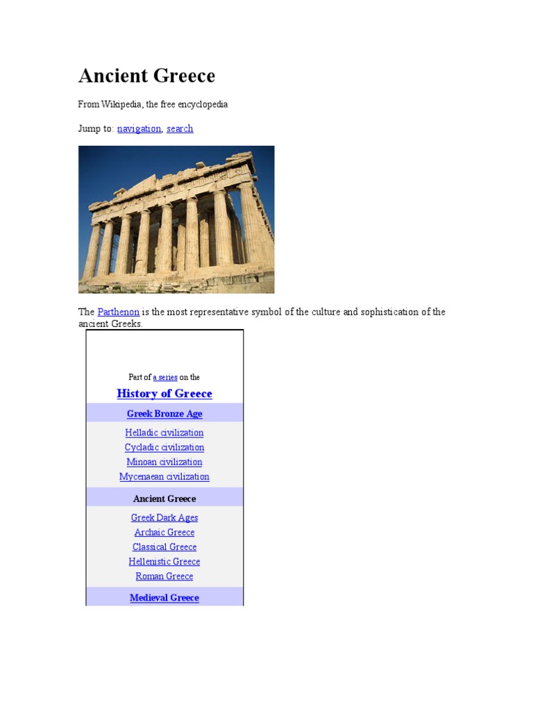 Ancient Greece | PDF | Twelve Olympians | Ancient Greece
