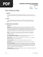 OSHA 1910.144 - Safety Color Code For Marking Physical Hazards | PDF ...