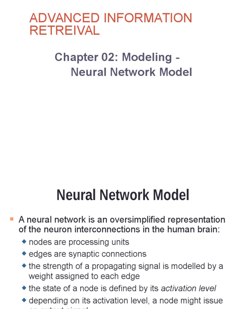 Chap02g-Neural Network Model | PDF | Neuron | Errors And Residuals