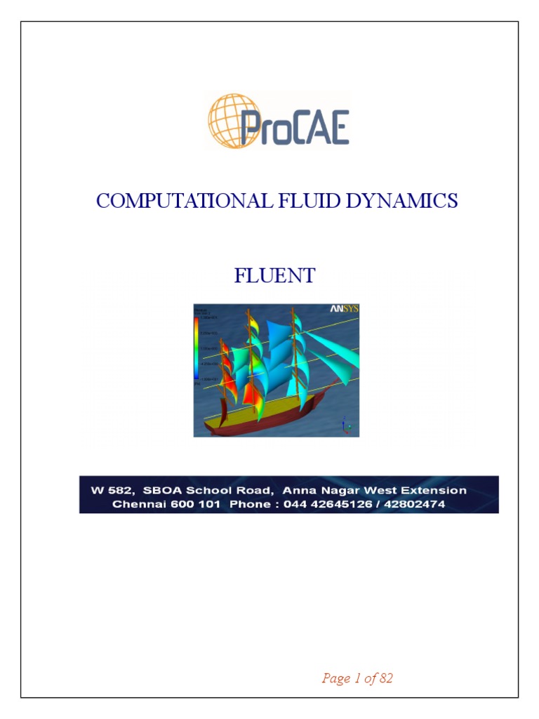 CFD Manual Fluent | PDF | Fluid Dynamics | Computational Fluid Dynamics