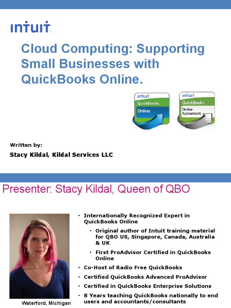 Session 4-Stacy Kildal | PDF | Quick Books | Computing