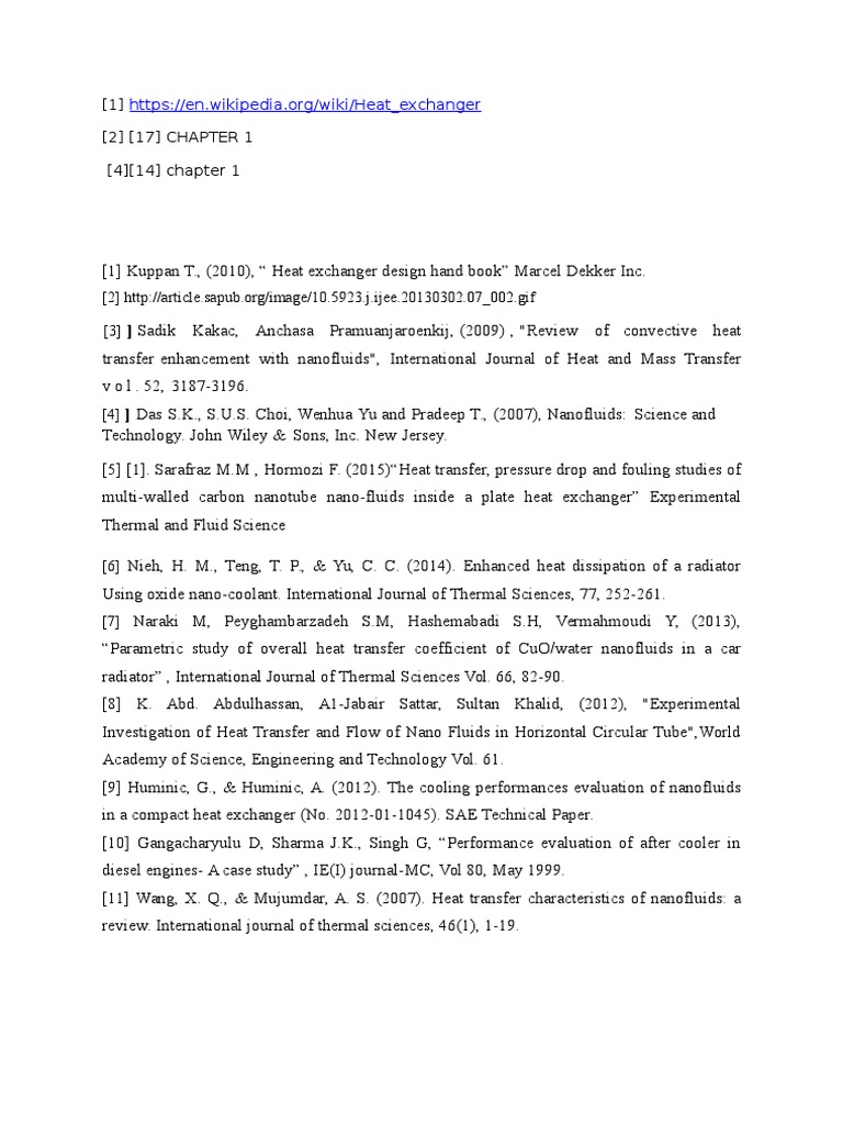 ) Sadik Kakac, Anchasa Pramuanjaroenkij, (2009), "Review of Convective ...