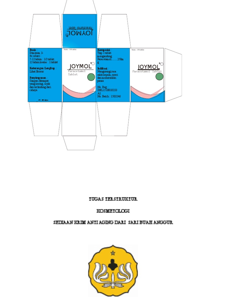 'Desain-Kotak-Obat (2 Files Merged) | PDF