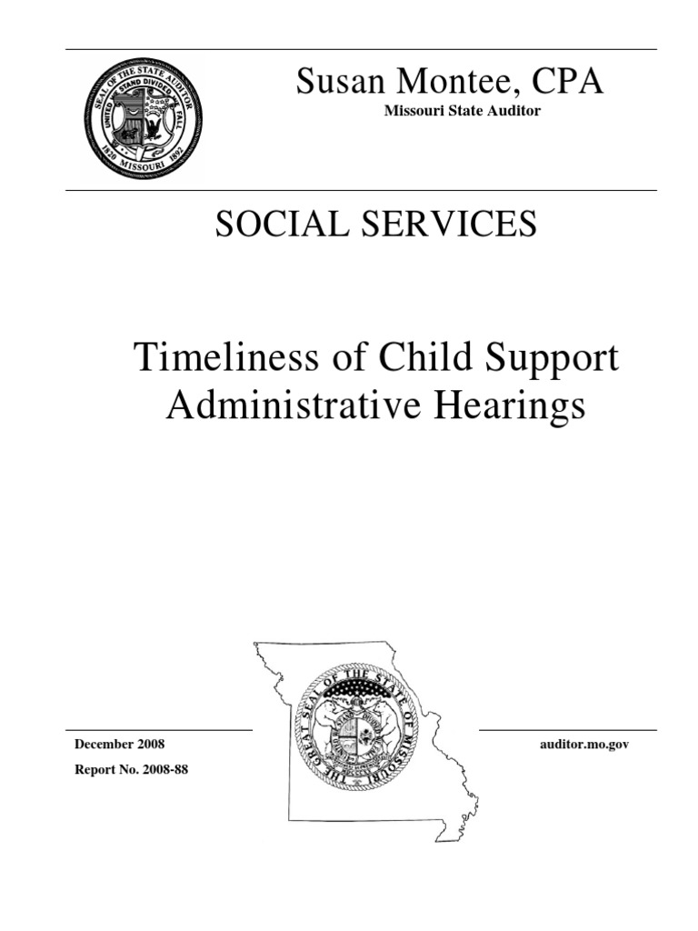 2008-88 - Missouri Division of Child Support Enforceent (DCSE ...