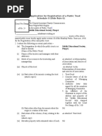 Gratuity Trust Deed | PDF | Employment | Trustee