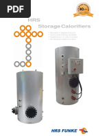 Rycroft Calorifier Catalogue | PDF | Water Heating | Heat Exchanger