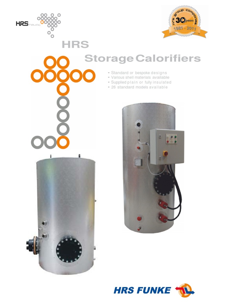 Calorifier | Water Heating | Galvanization