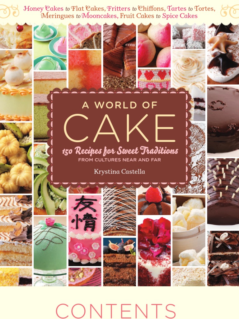 A World of Cake - Book Layout and Design (Samples Pages) | PDF | Cakes ...