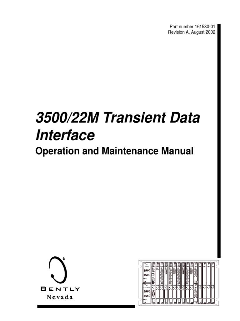 3500 22m Transient Data Interface Manual 161580-01 | PDF | Sampling (Signal Processing) | Signal ...