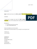 Ad Code Request Letter | PDF | Business