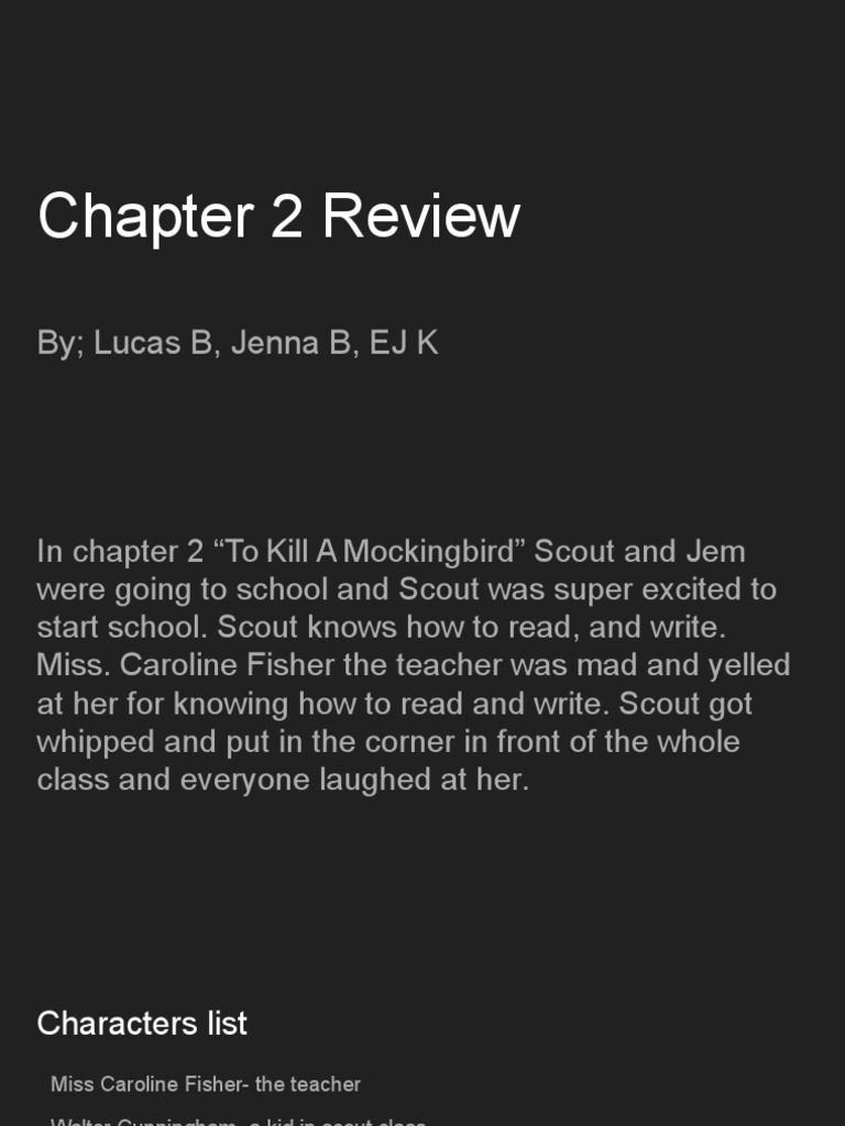 Chapter Review | PDF