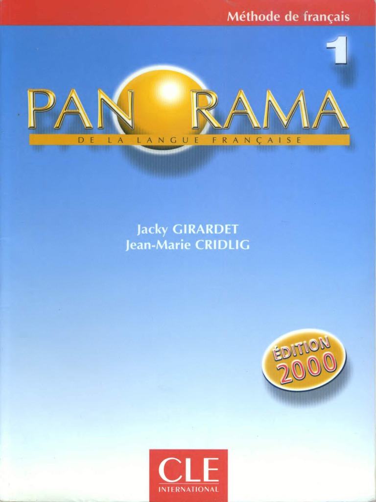 Panorama1 Methode de Francais PDF | PDF