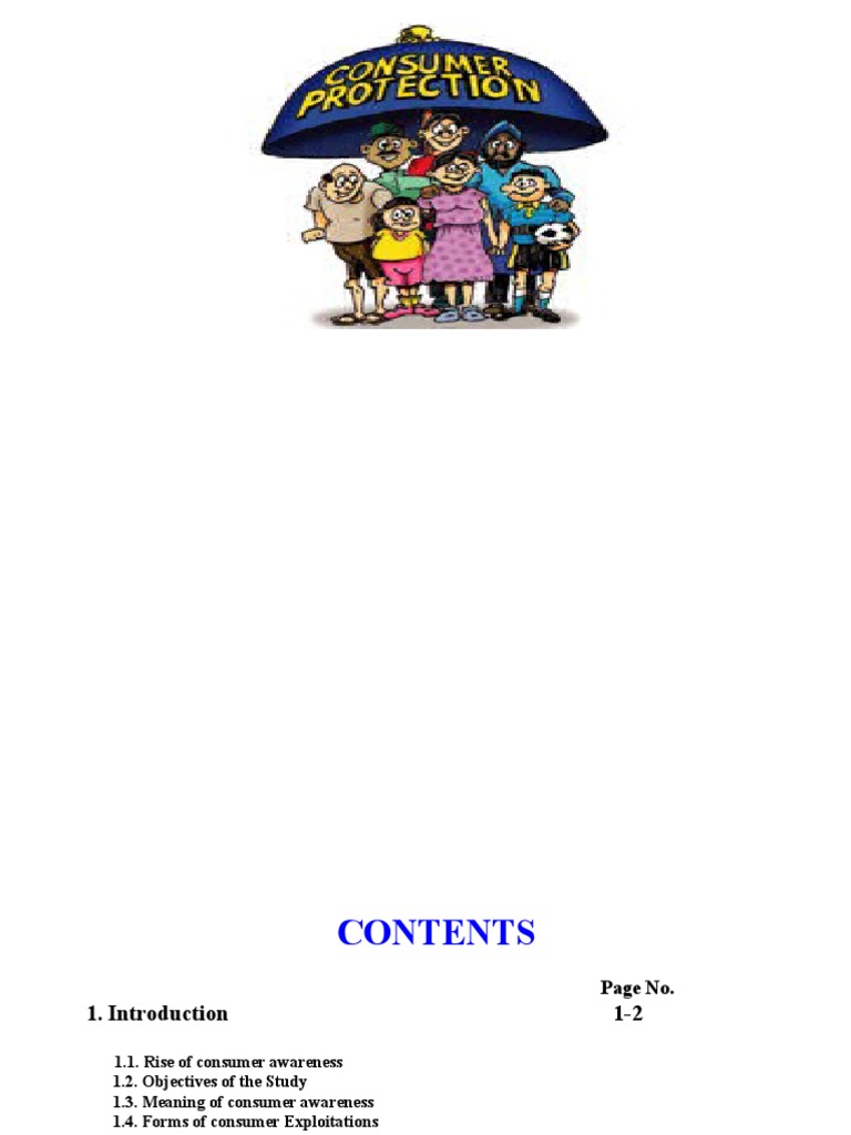 Consumer Awareness and Protection Measures | PDF | Consumer Protection ...