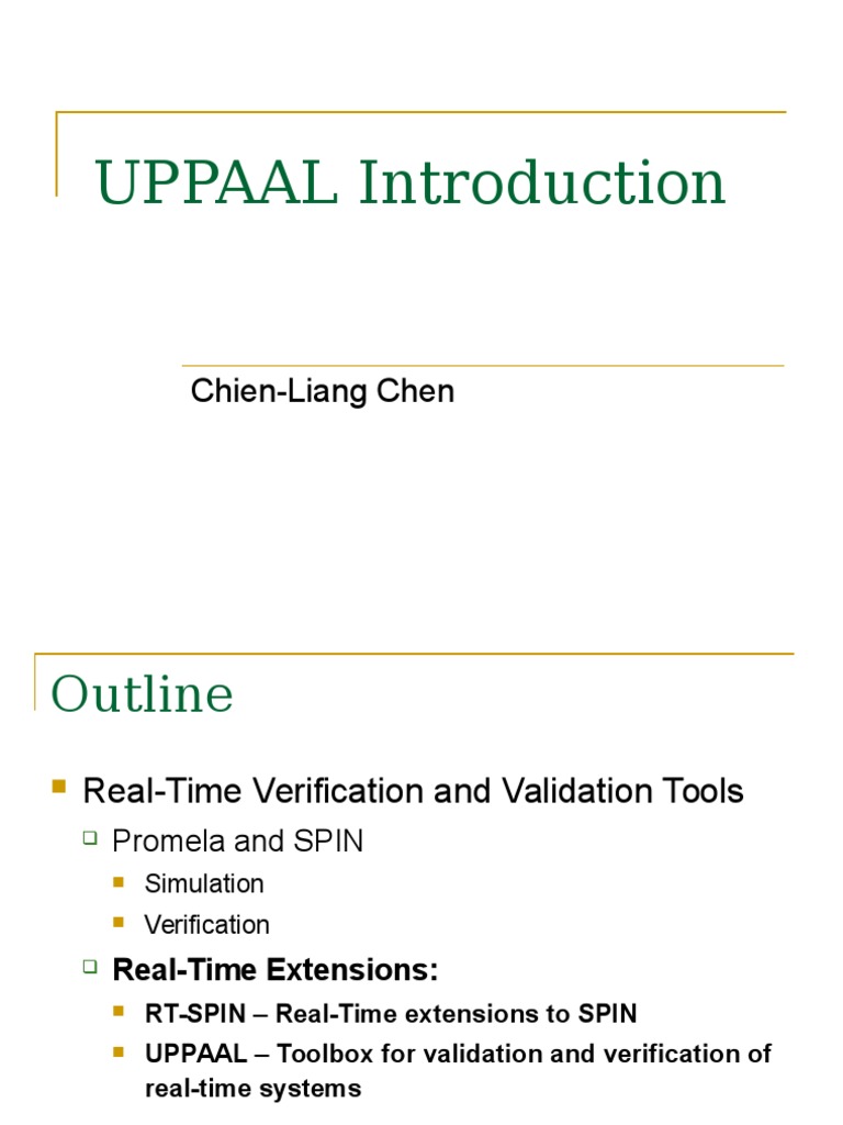 UPPAAL | PDF | Formal Verification | Transmission Control Protocol
