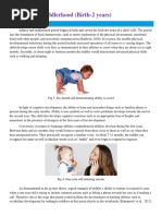Normal Pediatric Developmental Milestones | PDF | Hand | Behavioural Sciences