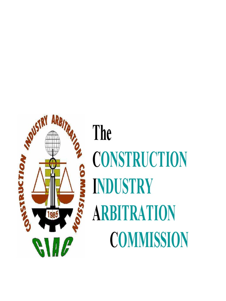 Construction Industry Arbitration Commission 22 Pages Pdf Pdf