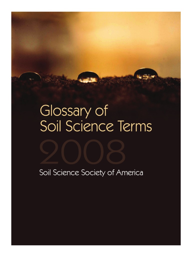 Soil Science Glossary | Download Free PDF | Atmosphere Of Earth | Soil
