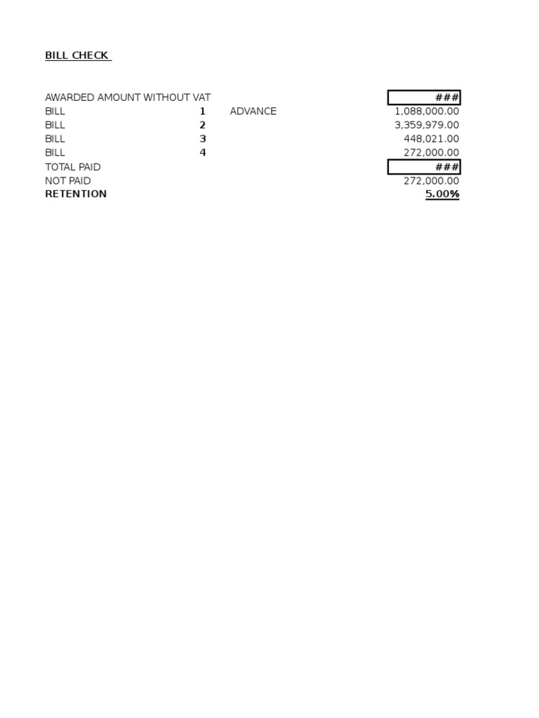 Awarded Amount Without Vat Bill Advance 1,088,000.00 Bill 3,359,979.00 ...