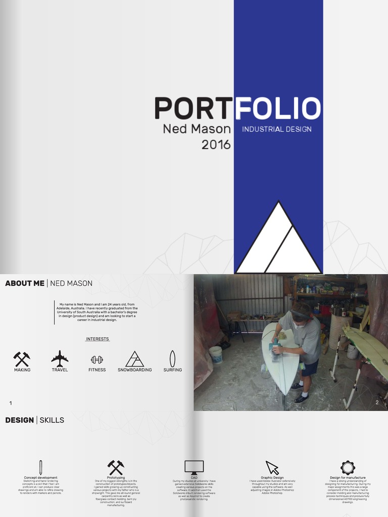 Ned Mason's Industrial Design Portfolio | PDF