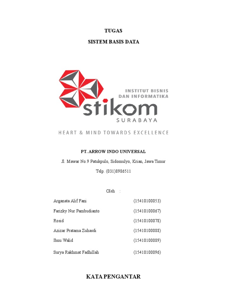 Sistem Basis Data (ERD, CDM, PDM) | PDF