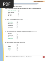 Computer Operator Practical Exam PowerPoint Questions Collection | PDF | Microsoft Power Point ...