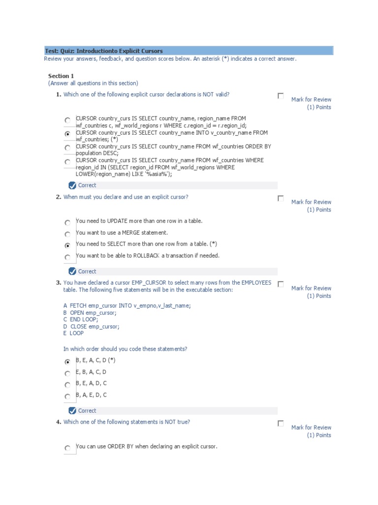 Section 5 | PDF | Pl/Sql | Control Flow