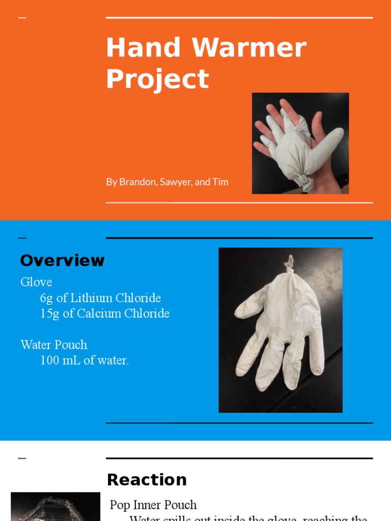 Exothermic Reactions in Hand Warmers | PDF