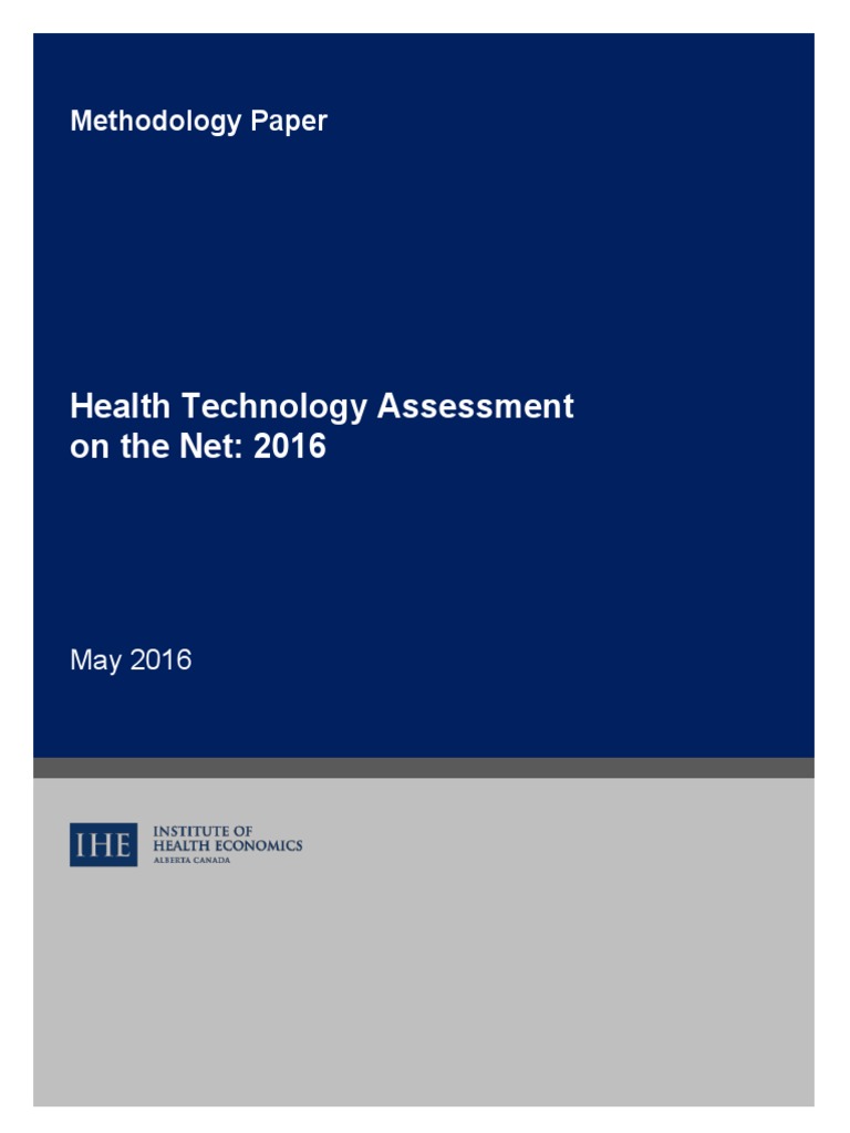 Health Technology Assessment On The Net 2016 | PDF | Systematic Review ...