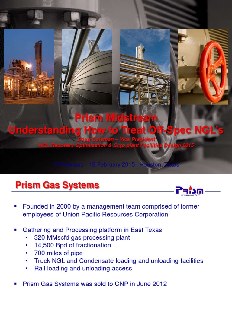 Oilfield NGL Liquid Handling | Download Free PDF | Natural Gas ...