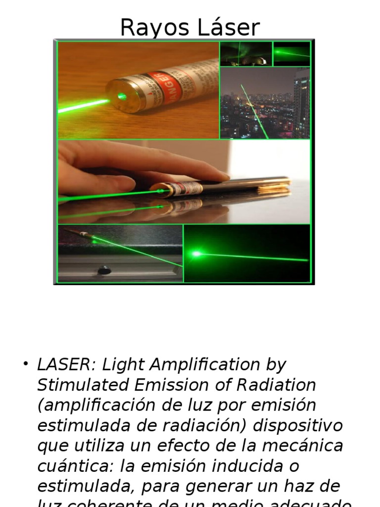Rayos Laser | PDF | Láser | Fotón