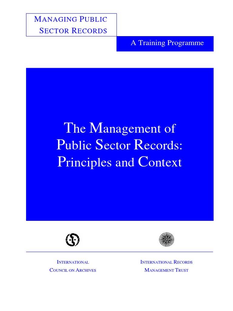 IRMT Principles | PDF | Records Management | Archive