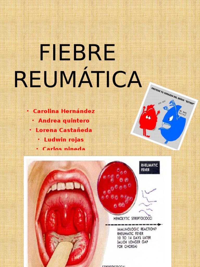 Fiebre Reumática | PDF | Especialidades Medicas | Enfermedades y trastornos