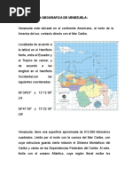 Posicion Geografica y Limites de Venezuela | PDF