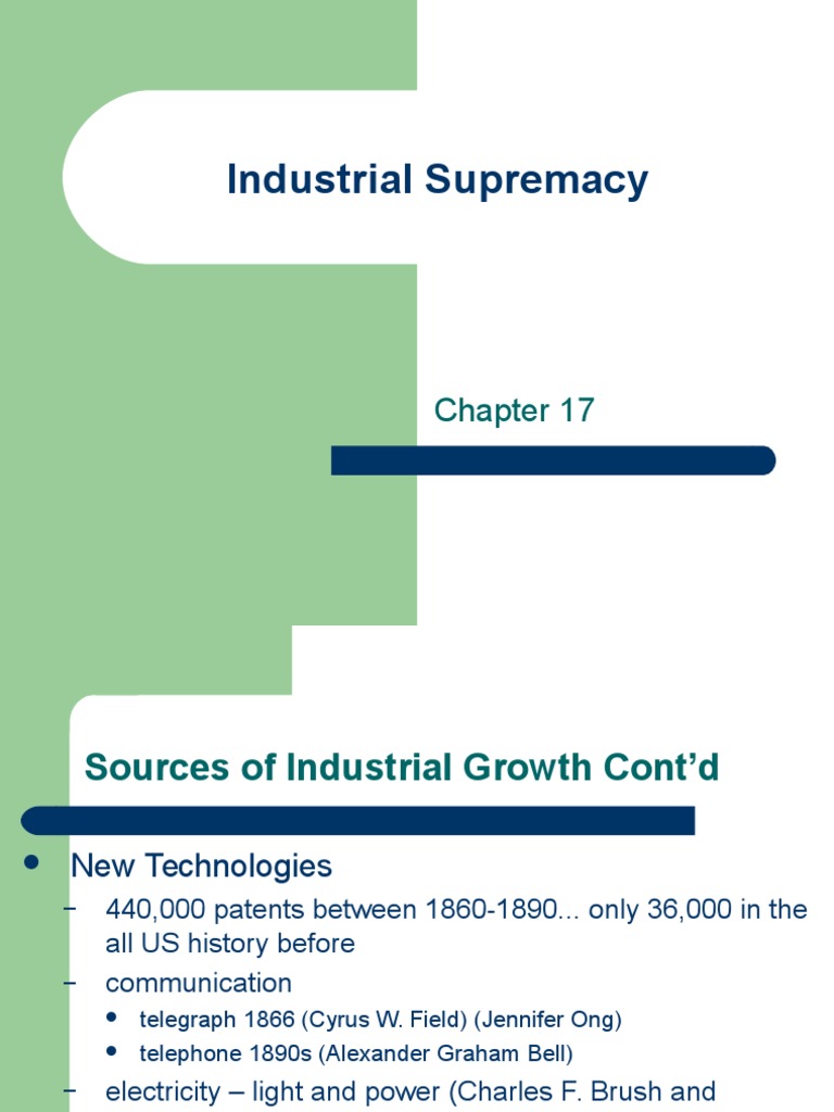 CH 17 Industrial Supremacy | PDF | Strike Action | John D. Rockefeller