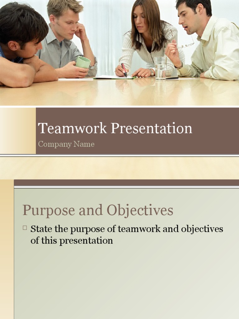 Effective Teamwork Strategies Presentation | PDF | Career & Growth ...