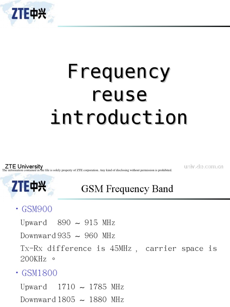 Frequency Reuse Introduction | PDF | Cellular Network | Telecommunications