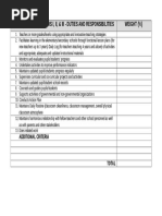 Experience Work Sheet Sample | PDF | Classroom | Teachers