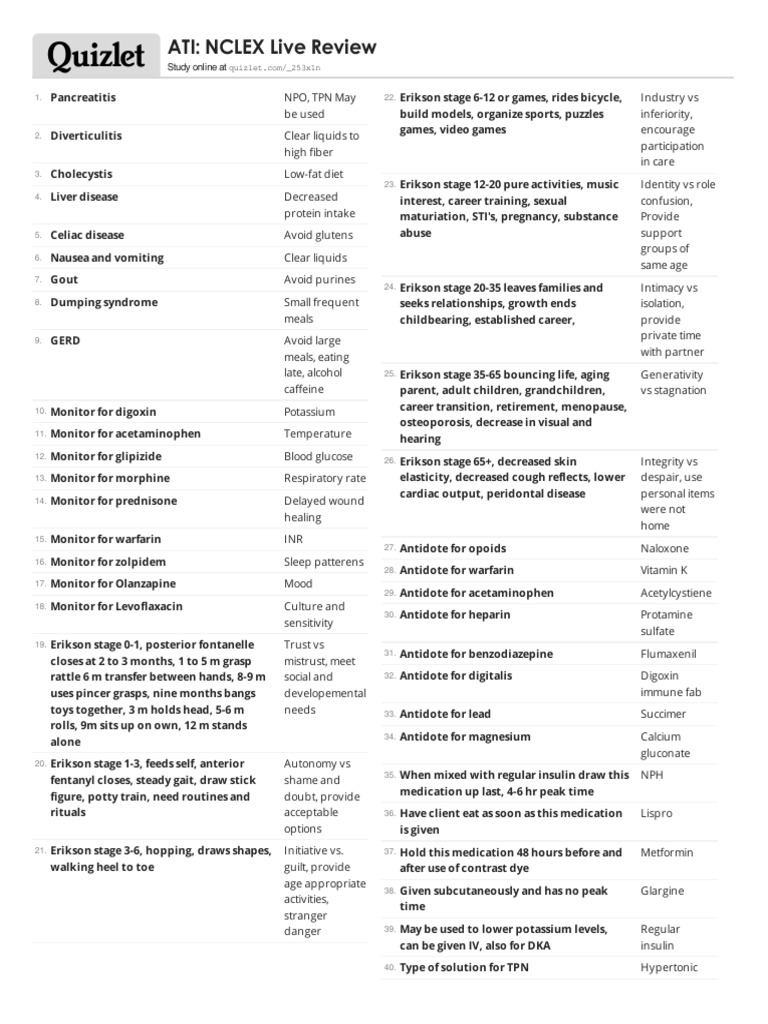 Ati Live 2 | PDF | Heart Failure | Heart