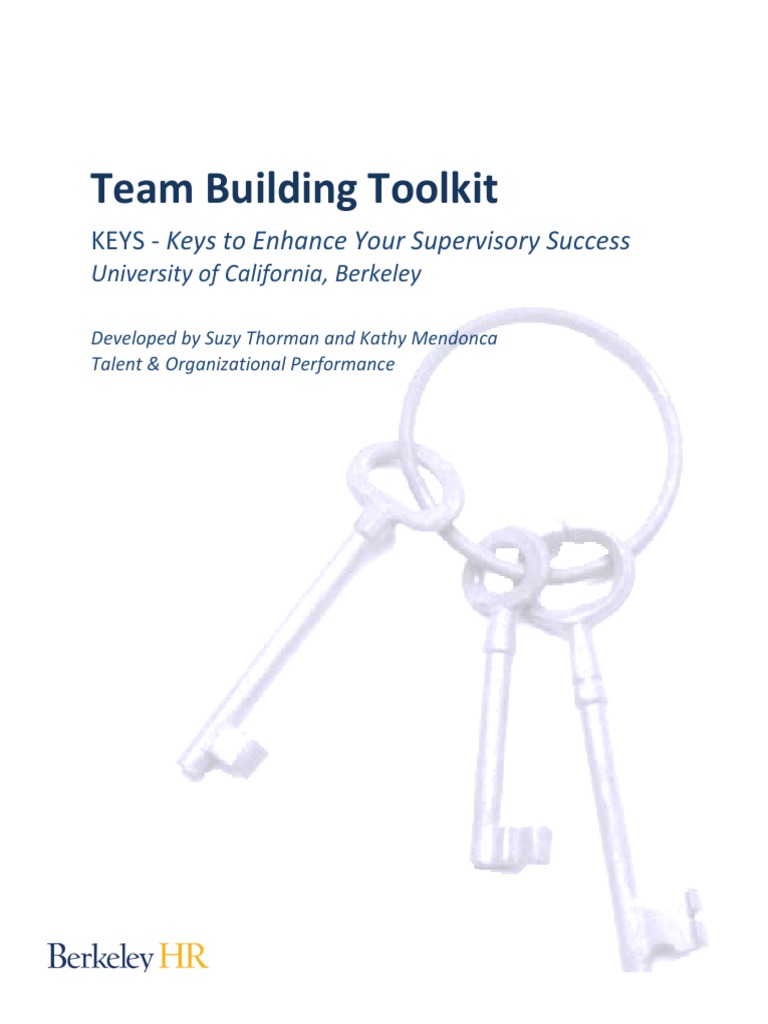 Team Building Tool Keys | PDF