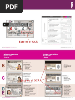 Credencial INE: Datos de Votante México | PDF