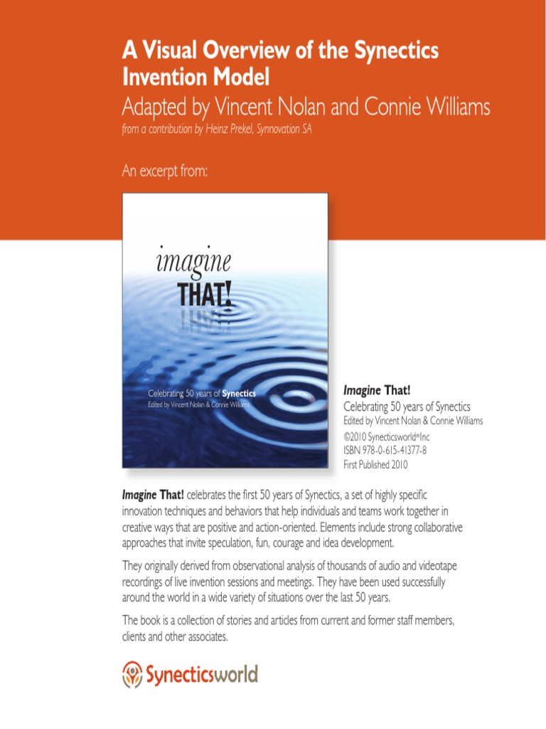 A Visual Overview of The Synectics Invention Model | PDF | Thought ...