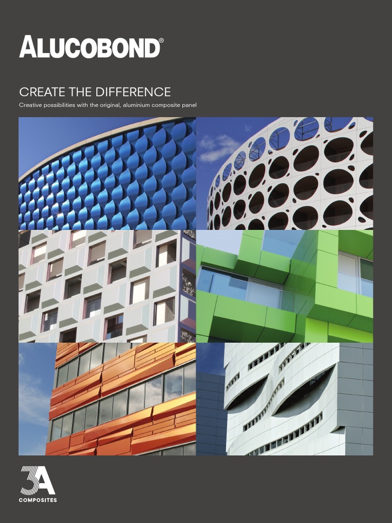 Alucobond Create The Difference 2012 | PDF | Color | Manmade Materials