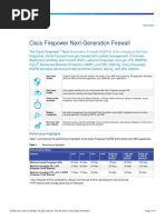 Secure Firewall 3100 Series Ds | PDF | Firewall (Computing ...